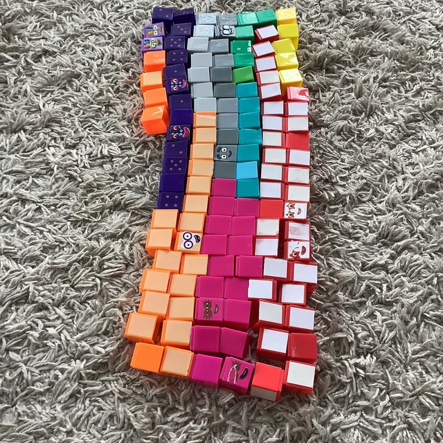 CBEEBIES NUMBER BLOCKS Bundle Over 60 Blocks £10.00 - PicClick UK