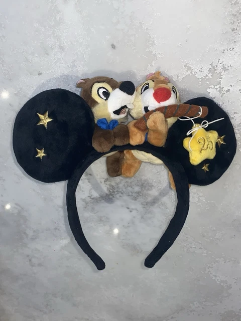 DISNEYLAND PARIS 2025 Chip ‘n’ Dale Rescue Rangers Ears Headband One ...