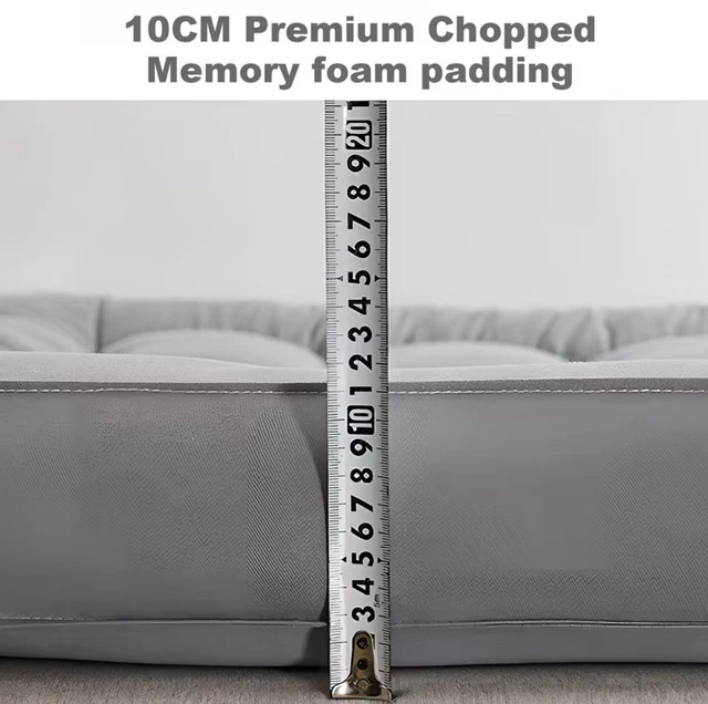 [UK STOCK] TATAMI Mat Mattress Topper Thickened Foldable 90x200cm ...