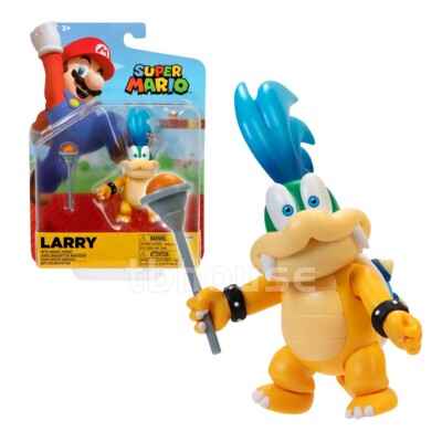 4& LARRY KOOPA figure SUPER MARIO action WORLD OF NINTENDO toy JAKKS ...