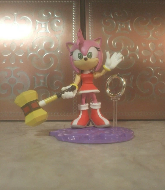 RESAURUS SONIC THE Hedgehog Sonic Adventure Amy Rose w/ Hammer Action ...