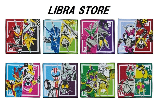 RARE KAMEN RIDER Saber NO.03 Feat. Légende Visage Serviette Kit Complet ...