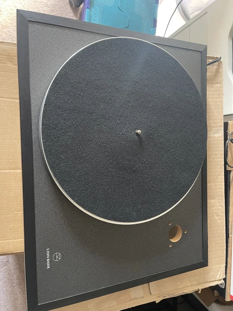 LINN BASIK TURNTABLE/RECORD Player - NO Tonearm, Cartridge/Stylus, or ...