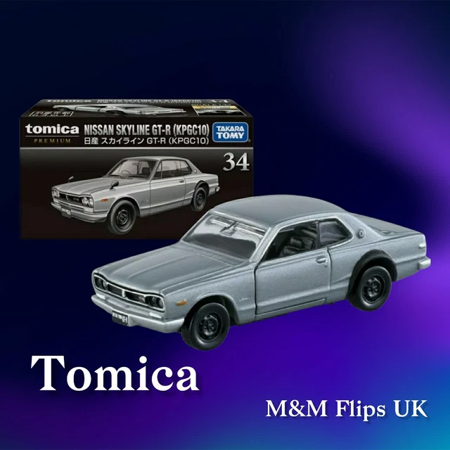 TAKARA TOMY TOMICA Premium No. 34 Nissan Skyline GT-R KPGC10 Diecast Car £13.71 - PicClick UK
