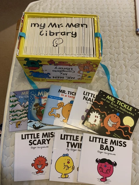 MR MEN LIBRARY Complete Collection Books 1-46, Plus Extra’s Little Miss ...