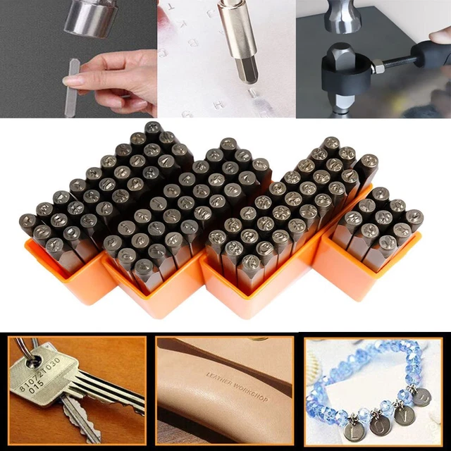 ALPHABET PUNCHES LETTER & Number Punch Alpha-numeric Punch Metal Stamp ...