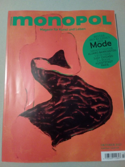 ZEITSCHRIFT MONOPOL MAGAZIN für Kunst und Leben Oktober 2023 EUR 2,87 ...