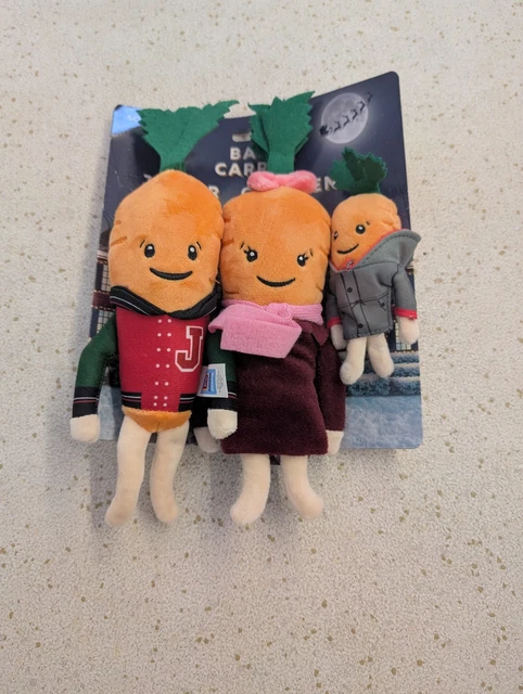 BABY CARROT JASPER Chantenay in clothes Aldi plush toy new with tags £1 ...