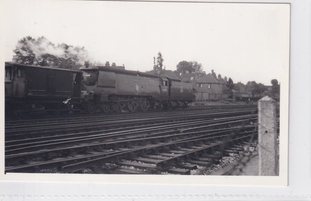 EX SR Bulleid Loco As Br Locomotive No 34063 229 Squadron Rp Photo £0. ...