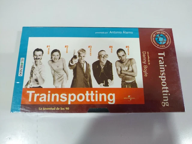 TRAINSPOTTING DANNY BOYLE Ewan McGregor - VHS Tape Spanish New - 2T £22 ...