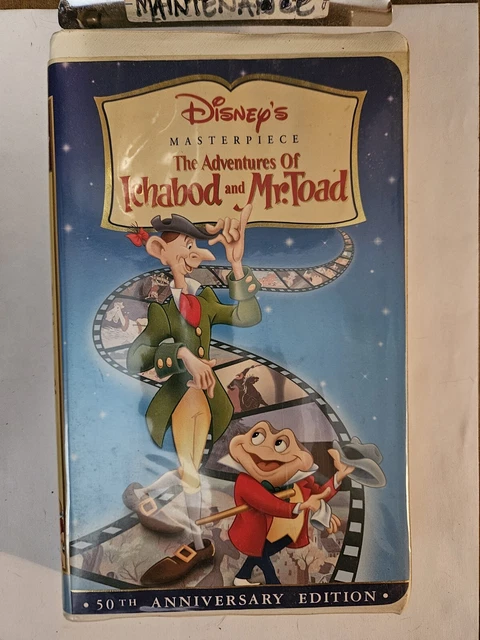 THE ADVENTURES OF Ichabod and Mr. Toad (VHS, 1999) £1.17 - PicClick UK