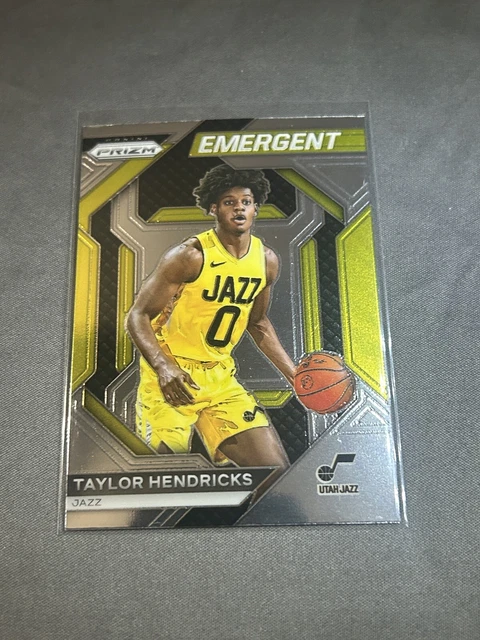 TAYLOR HENDRICKS 2023-24 Panini Prizm #30 Emergent Rookie Card Utah ...