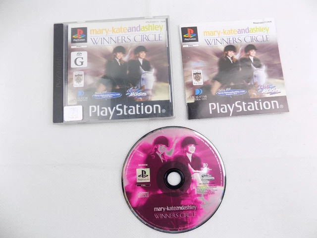 MINT DISC PLAYSTATION 1 Ps1 Mary-Kate And Ashley Winners Circle - Inc ...