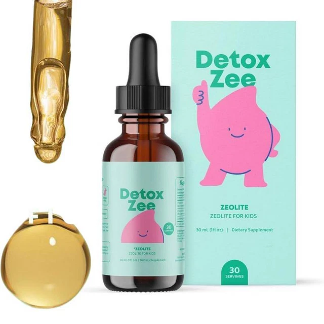 DETOX ZEE CHILDREN'S Drops-Fruity Zeolite Detox for Speech Delays ...