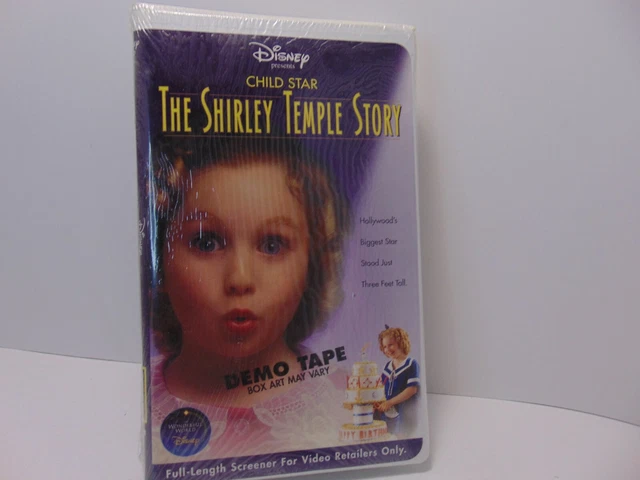 DISNEY CHILD STAR: The Shirley Temple Story VHS , RARE SCREENER COPY £ ...
