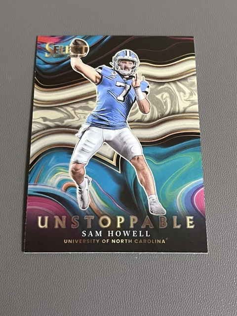 2022 PANINI SELECT Draft Picks #US-SH Sam Howell Unstoppable Silver ...