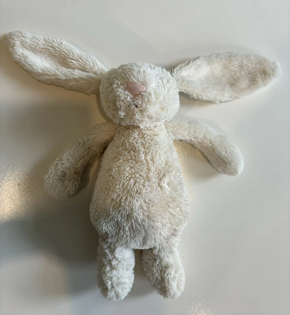 JELLYCAT MEDIUM 30CM Creamy White Bashful Bunny Rabbit Soft Toy VGC £23 ...