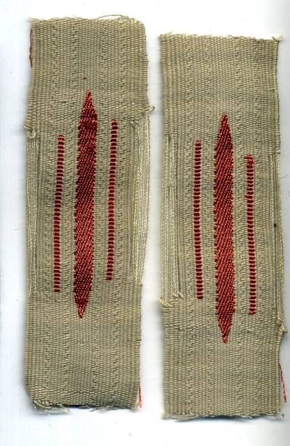TROOP AND NON-COMMISSIONED officers litzen ww2 Germany £8.06 - PicClick UK