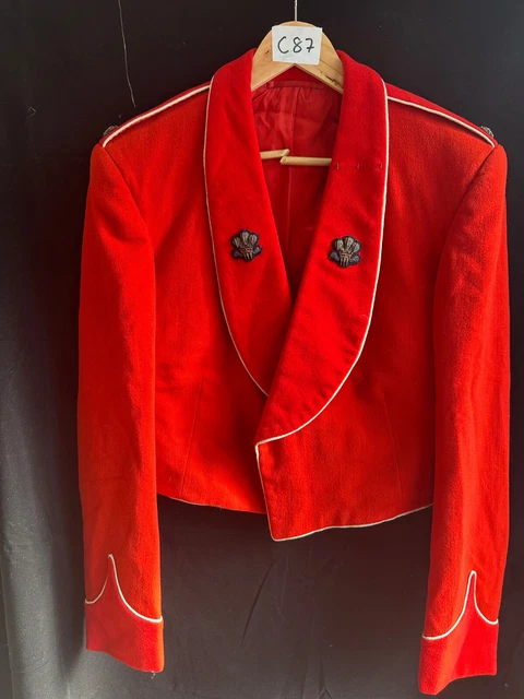VINTAGE BRITISH ARMY Named Majors Mess Dress Jacket - Prince of Wales's ...