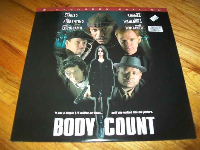 BODY COUNT LASERDISC LD WIDESCREEN FORMAT VERY GOOD CONDITION VERY RARE ...