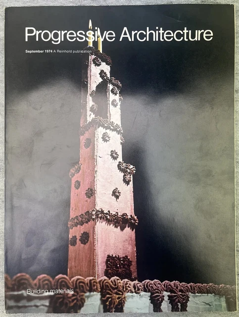 PROGRESSIVE ARCHITECTURE MAGAZINE - 6 Issues 1981- Retro Design ...