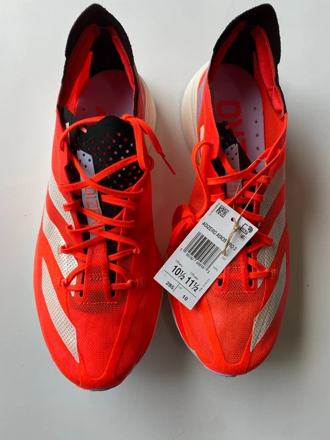 ADIDAS ADIZERO ADIOS Pro 3 Rojo Solar Nuevo Talla 10.5 EUR 200,92 ...