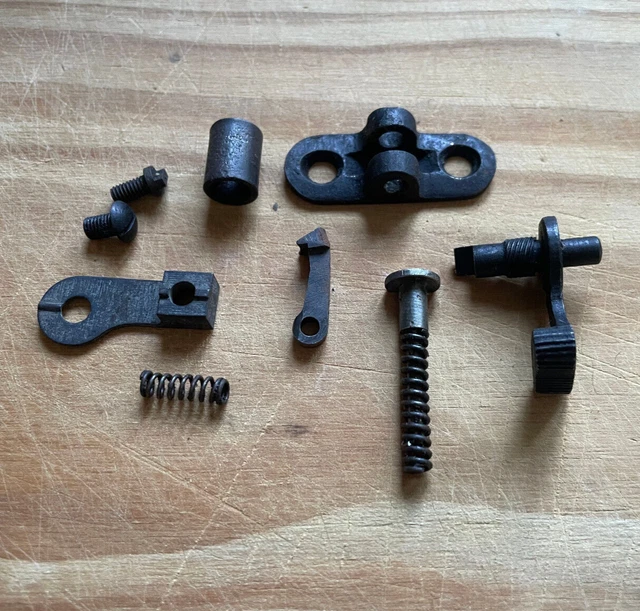 ORIGINAL LEE ENFIELD Mixed Parts Auction Bracket Springs Screws Catch ...