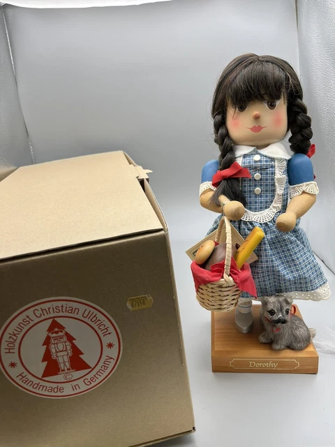 CHRISTIAN ULBRICHT LE Nutcracker Wizard Oz Dorothy Box 14” 1999 Germany ...