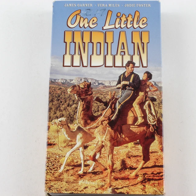 ONE LITTLE INDIAN VHS 2000 James Garner Jodie Foster Anchor Bay ...