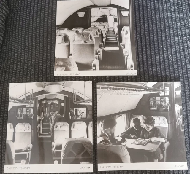 TUPOLEV TU 104 Aeroflot Aviaexport Airliner Aircraft Original Press ...
