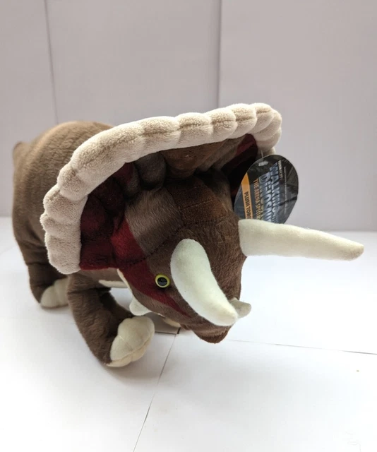 BBC EARTH WALKING with Dinosaurs Torosaurus Plush Soft Toy 17" £10.99 ...