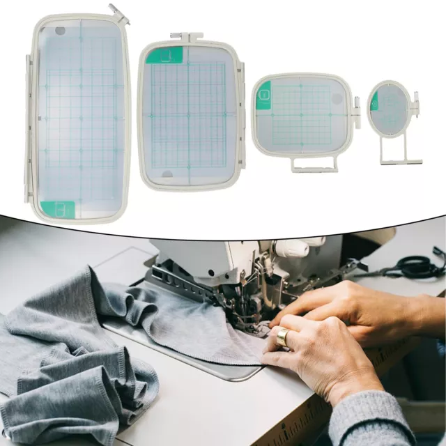 ENSEMBLE DE CERCEAUX de broderie alignement précis 4 pièces grilles ... ENSEMBLE DE CERCEAUX de broderie alignement précis 4 pièces grilles ...