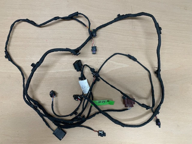 NEW GENUINE VW ID 4 Parking Sensor Wiring Loom Front Bumper Harness ...