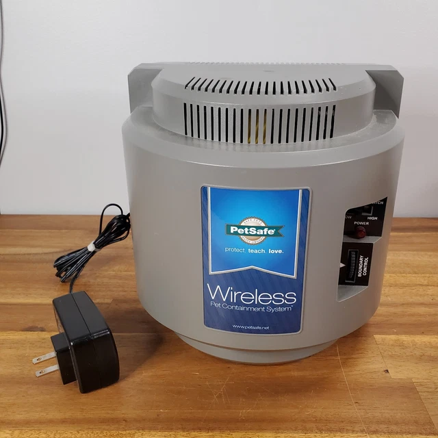 PETSAFE IF-100 WIRELESS Pet Containment System Transmitter Unit & Cord ...