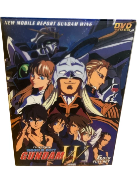 MOBILE SUIT GUNDAM Wing TV Series DVD Collection 6 Disc Set £15.00 ...