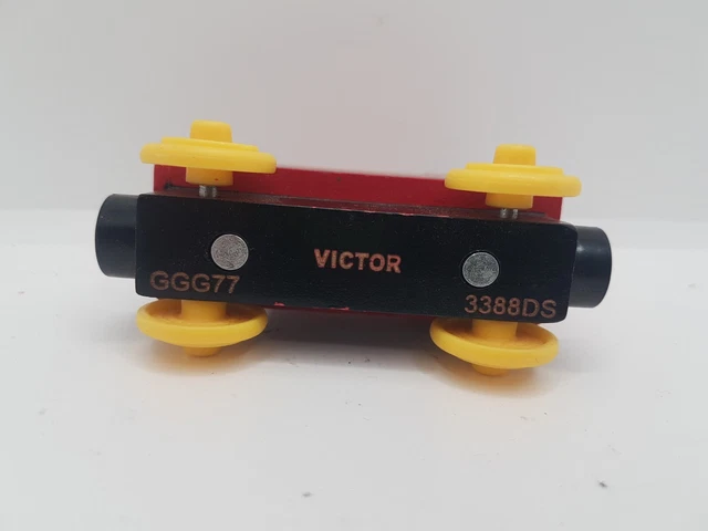 THOMAS FRIENDS VICTOR Red Train Tank Engine Wooden Railway Toy Figure ...