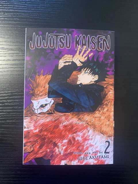 JUJUTSU KAISEN VOL. 2 English Manga *VERY FINE/NEAR MINT* *1 COPY LEFT ...