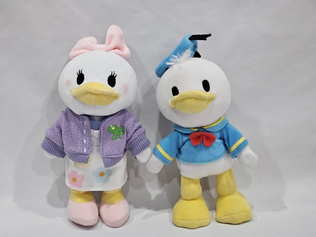 DISNEY PARKS NUIMOS Donald and Daisy Duck Plush Doll Outfit Poseable £ ...
