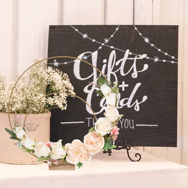 GUIRLANDE EN MÉTAL Clinquant Décor D'or Table Dîner Noël Décoration EUR ...