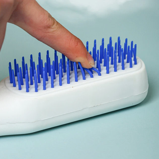 1PCS HAIR BRUSH Self-Cleaning,Self-Cleaning Anti-Static Detangling Comb! £5.32 - PicClick UK