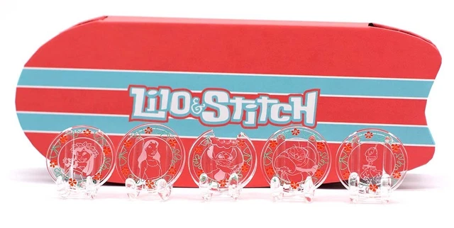 DISNEY LILO AND Stitch Limited Edition 20th anniversary set of coins ...