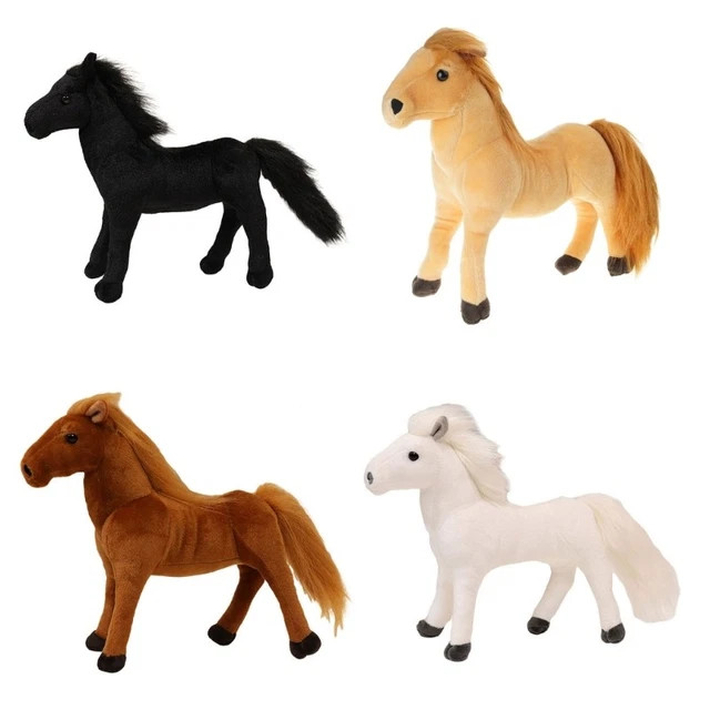 SKIN FRIENDLY STUFFED Doll for Children Horses Shape Doll Appeasing ...