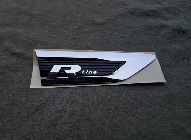 ORIGINAL VW TIGUAN R-LINE Emblem Logo Zeichen Schriftzug Seite ...