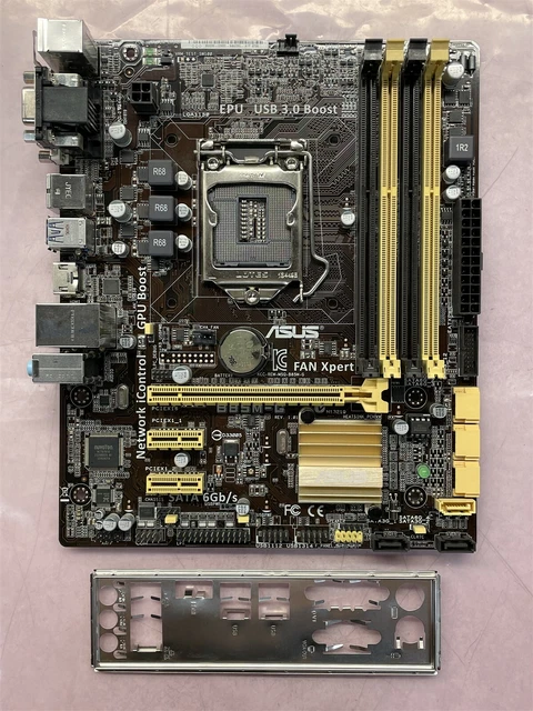 ASUS B85M-G LGA 1150 Micro Atx Motherboard With I/O Shield EUR 50,59 ...