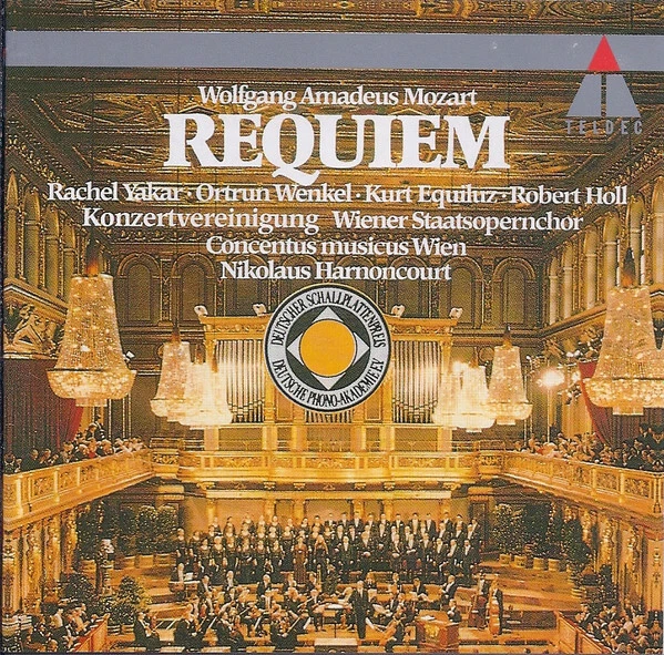 WOLFGANG AMADEUS MOZART Rachel Yakar Ortrun Wenkel Kurt Equiluz Robert ...