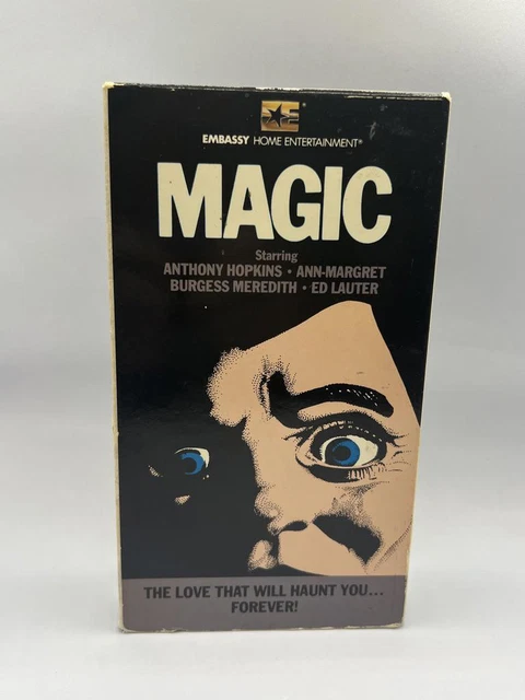 MAGIC VHS - Classic Thriller Starring Anthony Hopkins £14.38 - PicClick UK