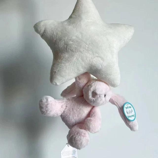 MUSIC BOX BELL Rabbit Bell Fox Super Soft Plush Star Rabbit £24.70 ...