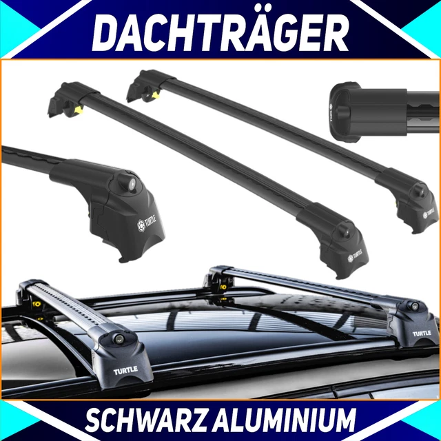 TURTLE DACHTRÄGER ALUM Relingträger Gepäckträger für Audi Q3 1 I 8UB 11-18 IR-61 EUR 165,49 ...