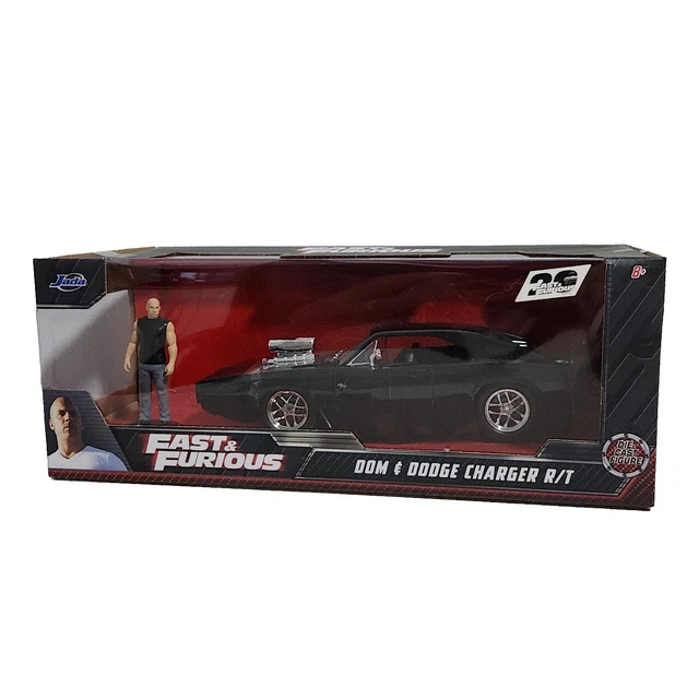 FAST & FURIOUS Dom & Dodge Charger R/T Die-Cast Model Car 1:24 Scale ...