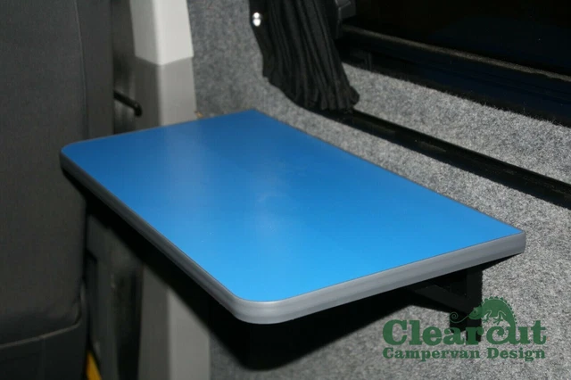 SMALL CAMPERVAN FOLDING Table Shelf Motorhome Caravan Royal Blue EUR 38 ...